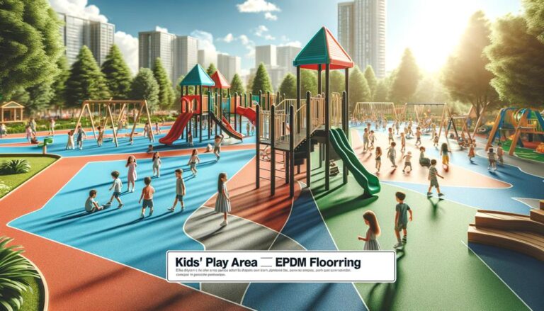 Kids Play Area EPDM Flooring - Push Sports